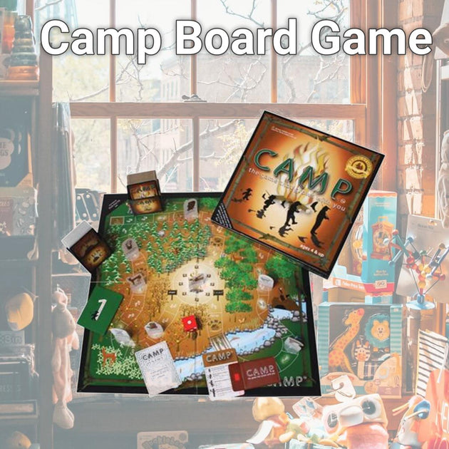 Education Outdoors Camp Board Game | ShopSimon