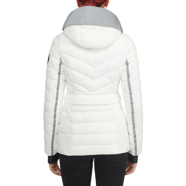 Pajar Women's Bailey Packable Lightweight Puffer Thinsulate With Detachable Hood | ShopSimon