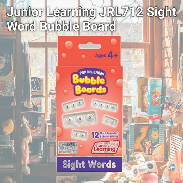 Junior Learning Sight Word Bubble Board | ShopSimon