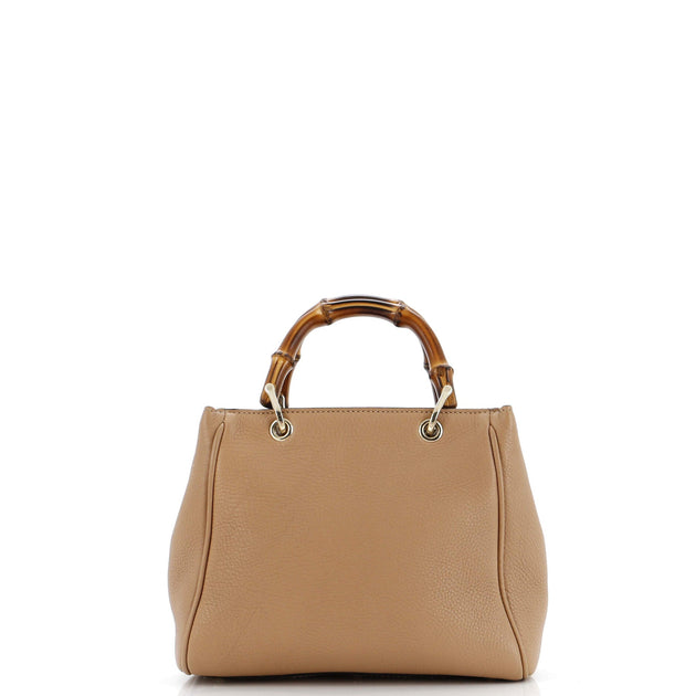 Gucci Bamboo Shopper Tote Leather Mini | ShopSimon