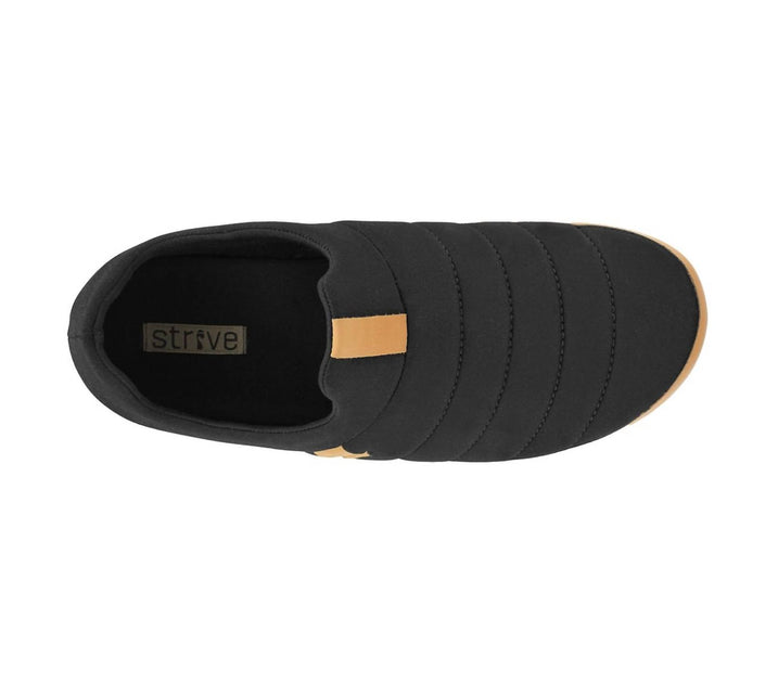 Strive Men's Basel Euro Camp Moc Shoes In Black | ShopSimon