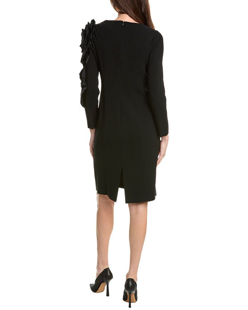 Teri Jon by Rickie Freeman Crepe Mini Dress | ShopSimon