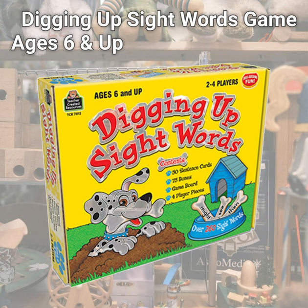 Teacher Created Resources Digging Up Sight Words Game Ages 6 & Up ...