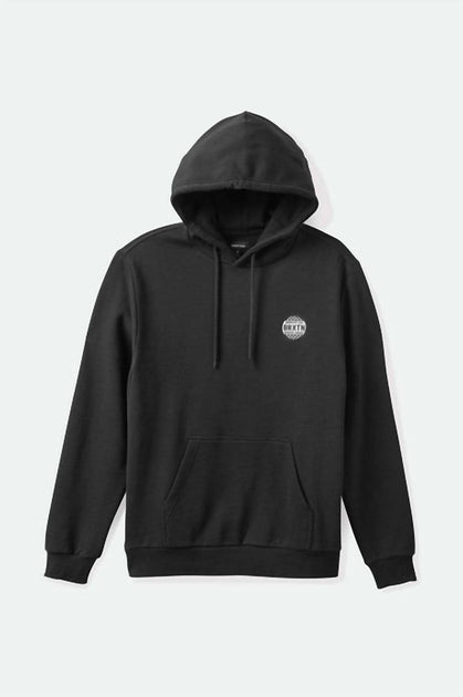 Brixton Gateway Patch Hood In Black | ShopSimon