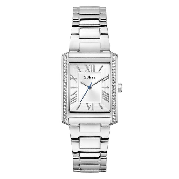 Guess Women's Bonnie White Dial Watch | ShopSimon
