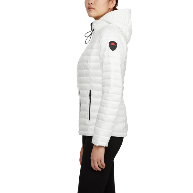 Pajar Women's Aurora Quilted Thinsulate Jacket With Hood | ShopSimon