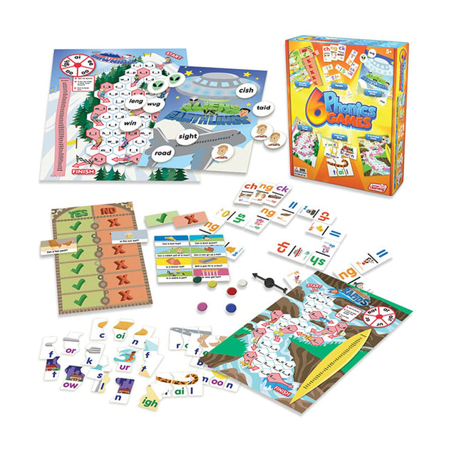 Junior Learning 6 Phonics Games | ShopSimon