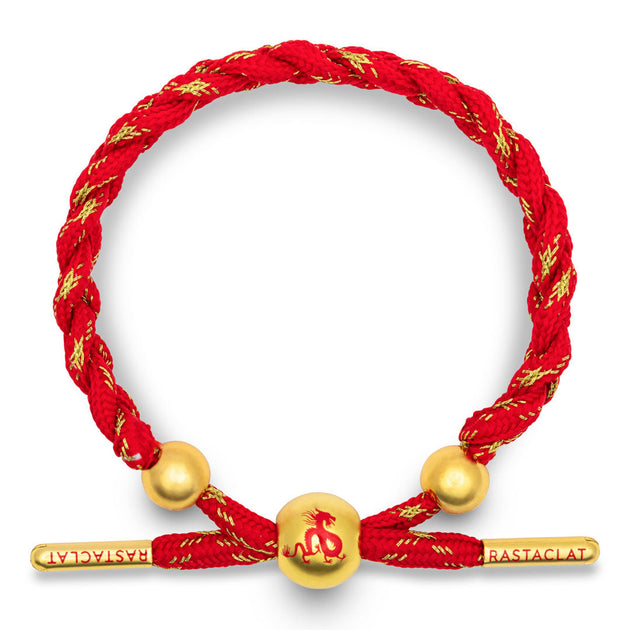 Rastaclat Original Hand Braided Lunar New Year dragon Adjustable Bracelet ShopSimon
