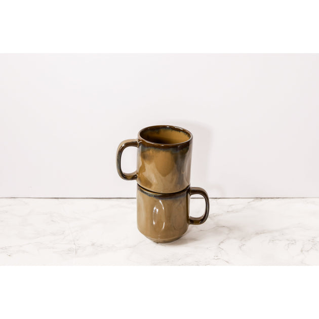 Tuxton Home Artisan Stackable Mug Set | ShopSimon