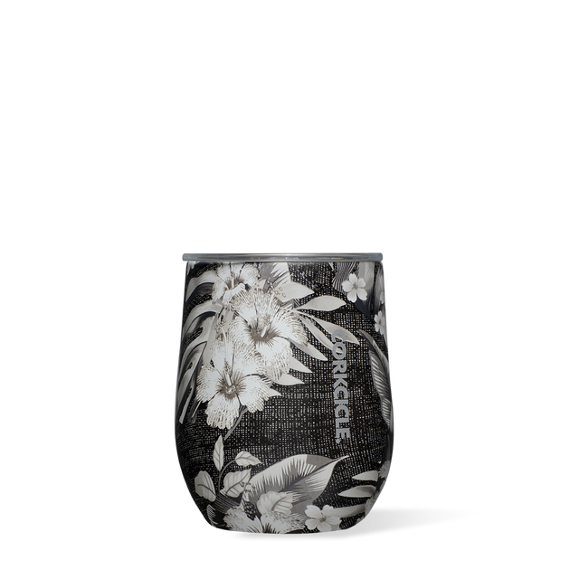 CORKCICLE 12oz Black Luau Stemless | ShopSimon