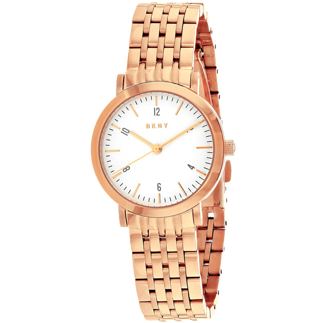 DKNY Women's White Dial Watch | ShopSimon