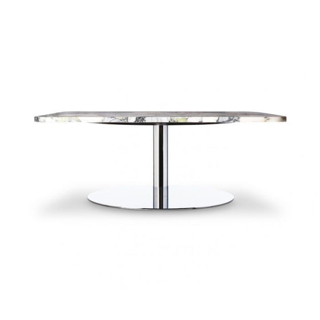 Tom Dixon Flash Table Square Prim Chrome | ShopSimon