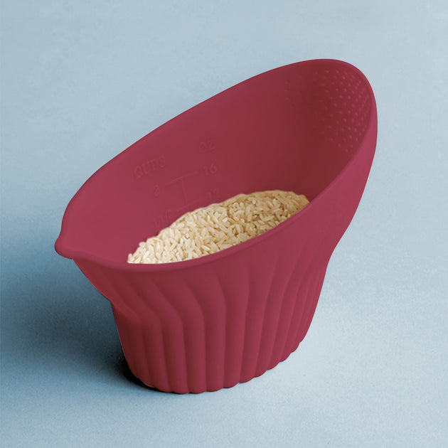 Talisman Designs 2-in-1 Measure Rinse & Strain For Grains, Fruit, And Beans, 2 Cups | ShopSimon