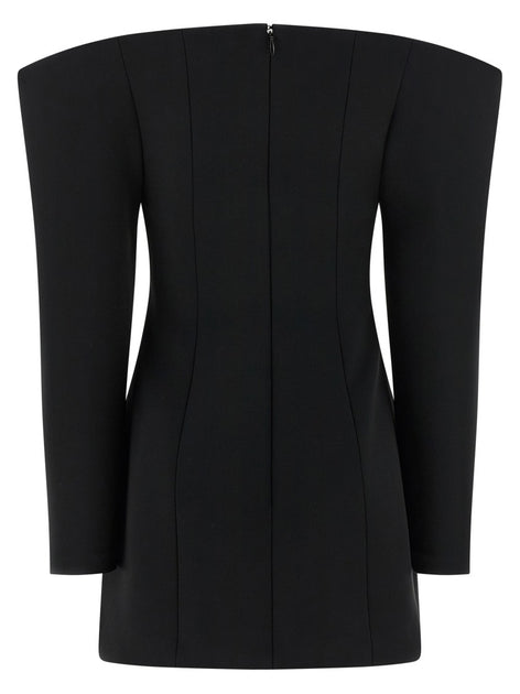 Stella Mccartney Off-The-Shoulder Structured Corset Mini Dress | ShopSimon