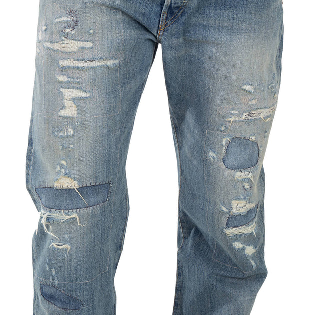 Polo Ralph Lauren Distressed Vintage Classic Denim Jeans | ShopSimon