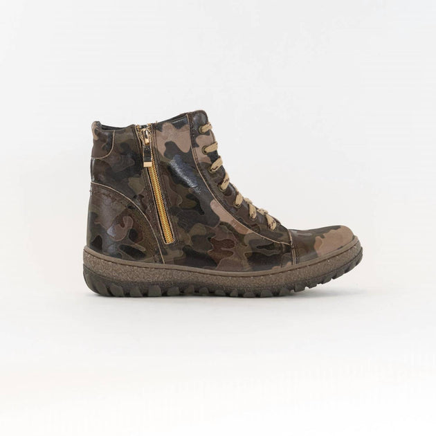 V-Italia Women's 1041-Z Kiki High Top Boot In Camo | ShopSimon