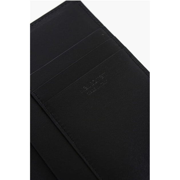 Neil Barrett Leather Fair-isle Thunderbolt Passport Men's Holder ...