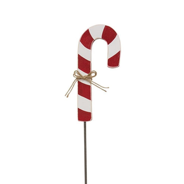 HomeGifo Small Candy Cane Planter Stake | ShopSimon