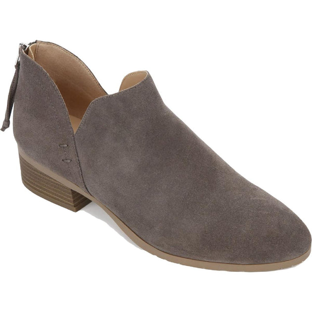 Kenneth Cole Reaction Side Skip Womens Padded Insole Block Heel Chelsea ...