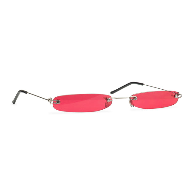 Christian Jones RED SLIM SHADY SUNGLASSES | ShopSimon