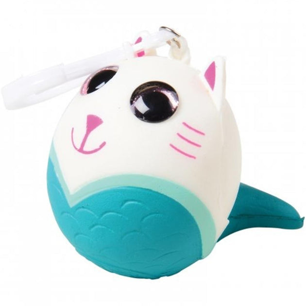 US Toy Company US Toy Squishy Purrmaid Toy with Glitter Eyes | ShopSimon