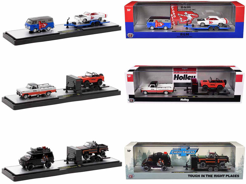 M2 Auto Haulers Set Of 3 Trucks Release 79 Limited Edition To 8000 ...