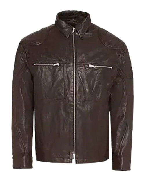 GmbH Yasuf Faux Leather Jacket | ShopSimon