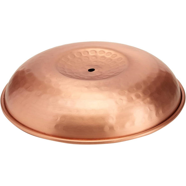 QuikFurn Premium Hand Hammered Copper Rain Chain Basin - 11-inch ...