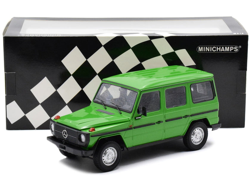 Minichamps 1980 Mercedes-benz G-model (lwb) Green With Black Stripes ...