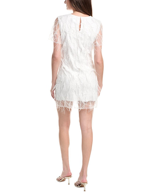 Milly Rana Feather Mini Dress | ShopSimon