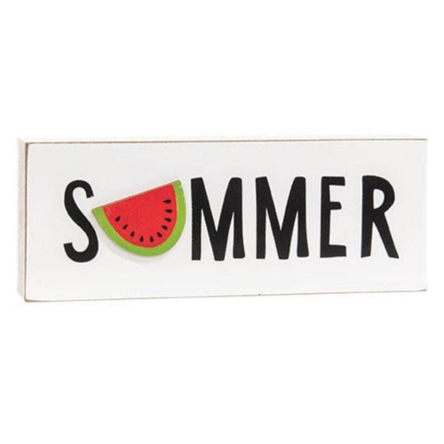 HomeGifo Summer With Watermelon Block | ShopSimon