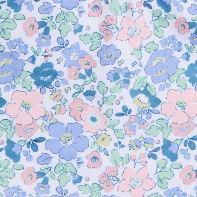 Chiltern Lane Girl's Lottie Short Sleeve Rashguard In Floral | ShopSimon