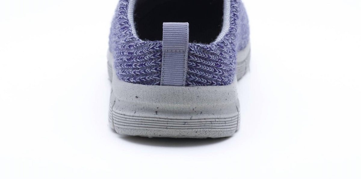 WOOLLOOMOOLOO Women's Mudgee Wool All Terrain Slipper In Blue | ShopSimon