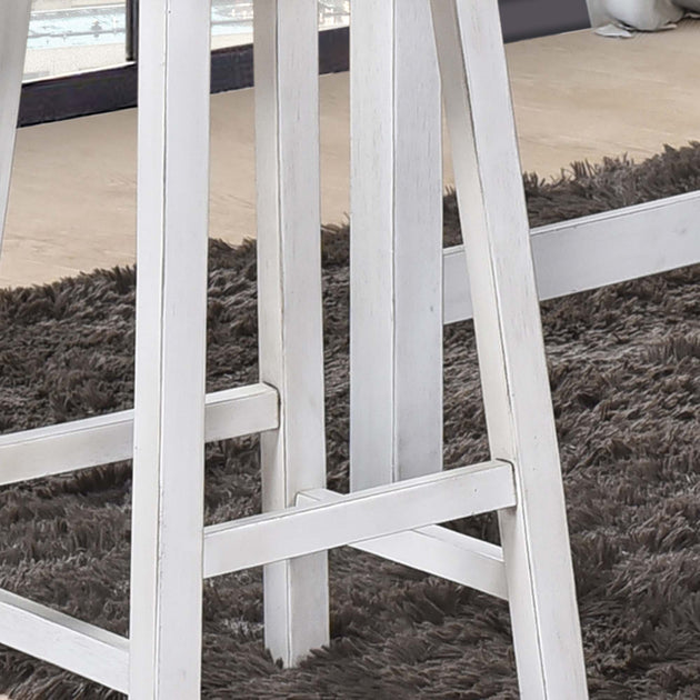 Streamdale Furniture Streamdale 3-Piece Counter Set Hanging Stool Easy ...