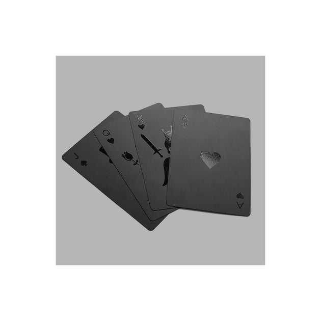 Blvck Playing Cards - Out Bundle (2 Card Packs + 4 Dice) | ShopSimon