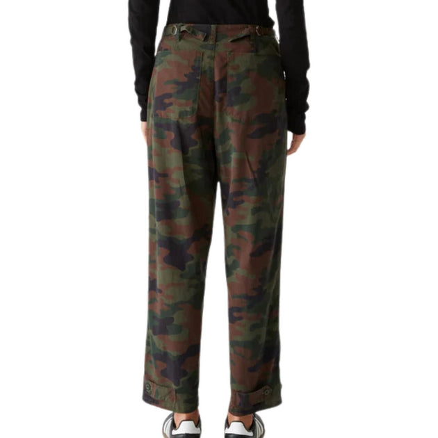 Michael Stars Maxine Pants In Olive Combo | ShopSimon