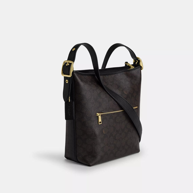 Coach Outlet Val Duffle Bag In Signature Canvas | ShopSimon