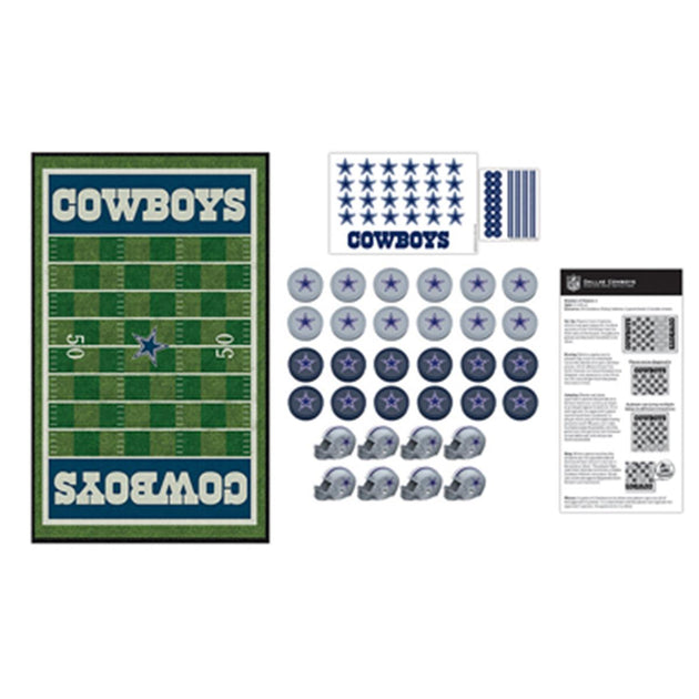 Masterpieces Dallas Cowboys Checkers Puzzle | ShopSimon