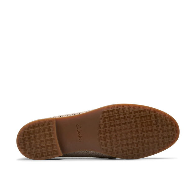 Clarks Trish Cove In Beige Suede | ShopSimon