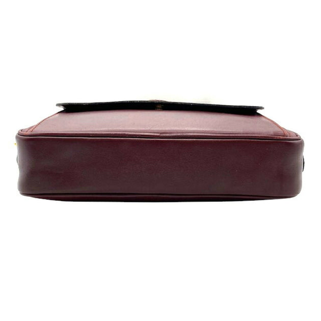 Cartier Leather Shoulder Bag (pre-owned) | ShopSimon