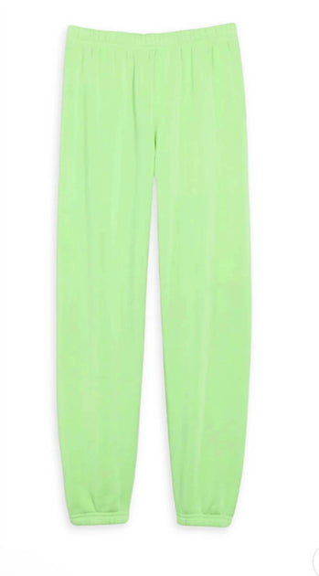 Katie J NYC Girl's Dylan Pants In Bright Avocado | ShopSimon