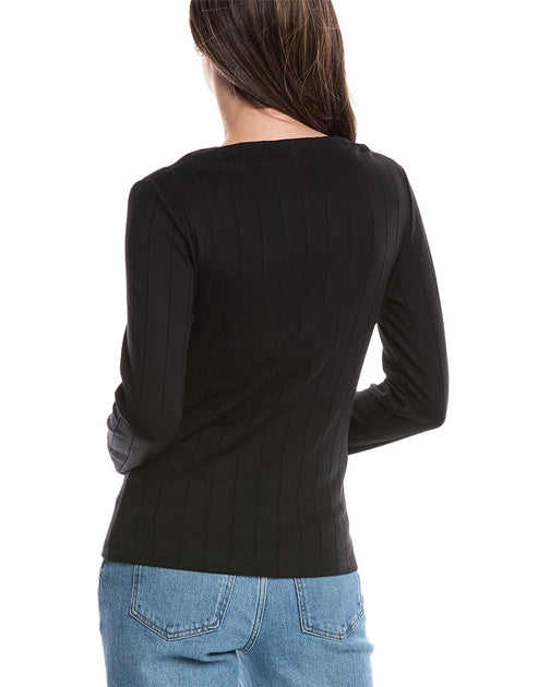 rag & bone Marie Wide Rib Top | ShopSimon