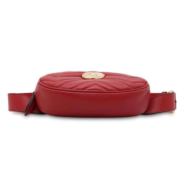 Gucci Gg Marmont Leather Fanny Pack (pre-owned) | ShopSimon