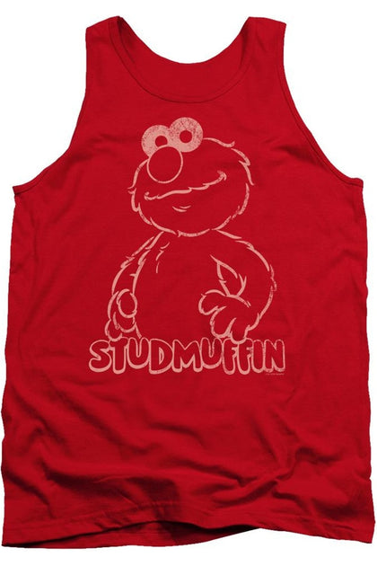Gildan Sesame Street Studmuffin Adult Tank | ShopSimon