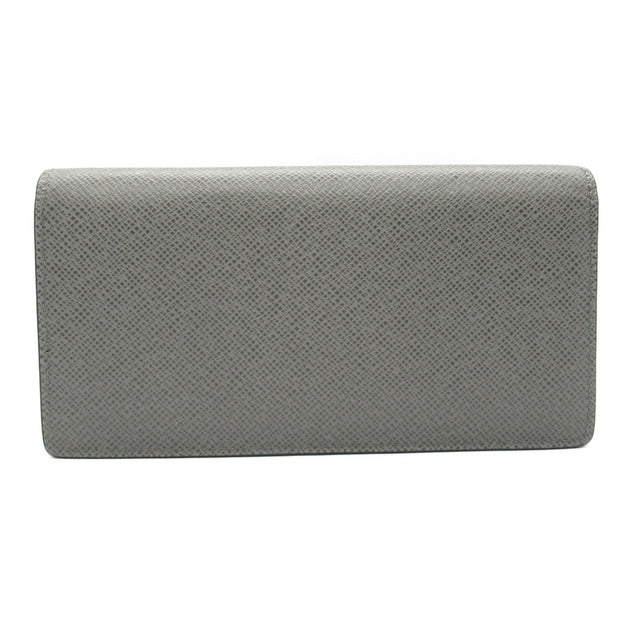 Louis Vuitton Gris Taiga Leather Long Wallet (bi-fold) (pre-owned ...