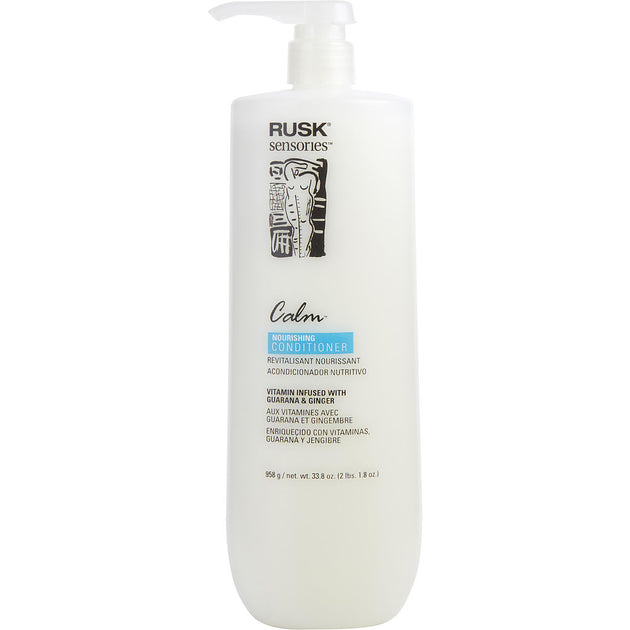 Rusk By Sensories Calm Guarana & Ginger Nourishing Conditioner 33.8 Oz ...