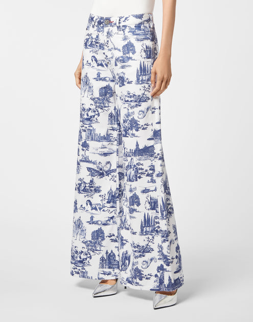 PHILIPP PLEIN Denim Mykonos Fit Print En PLEIN air | ShopSimon