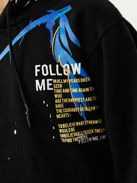 Noizz FOLLOW ME HOODIE SET TOP | ShopSimon