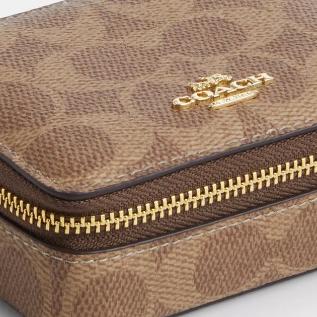 Coach Outlet Weekly Pill Box In Signature Canvas | ShopSimon