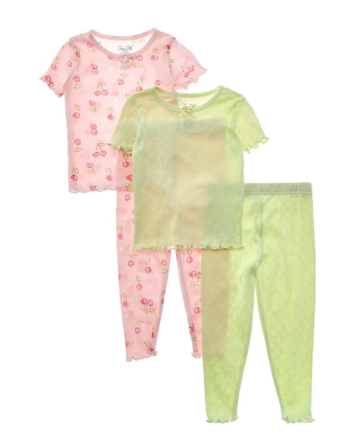 René Rofé Rene Rofe 4pc Precious Pointelle Pajama Set | ShopSimon